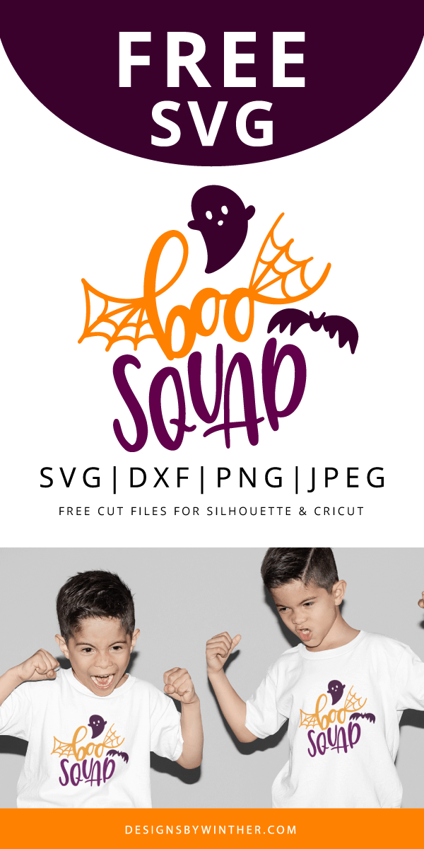 Free Boo Squad SVG DXF PNG & JPEG – Designs By Winther